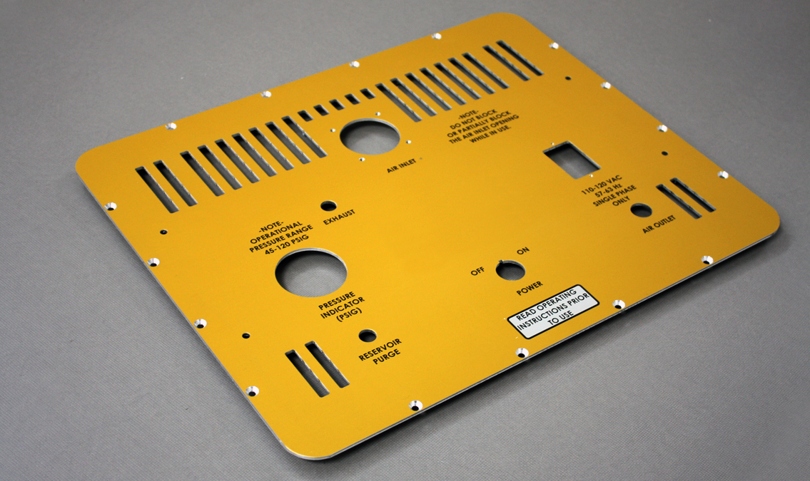 Custom Front Panels for Equipment - MPC