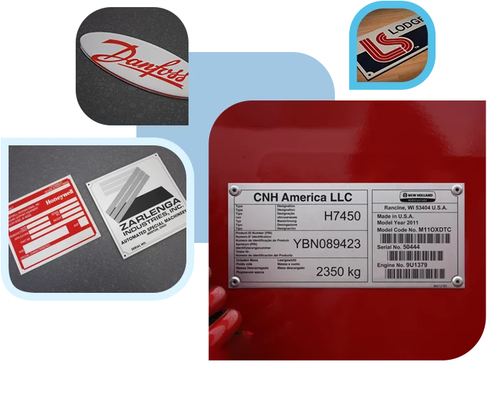 Custom Equipment Nameplates: Durable for Heavy Industry - MPC